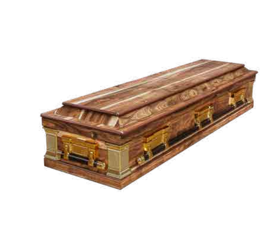 KIAAT HALFVIEW CASKET WINDSOR - Imbewu Funeral Services